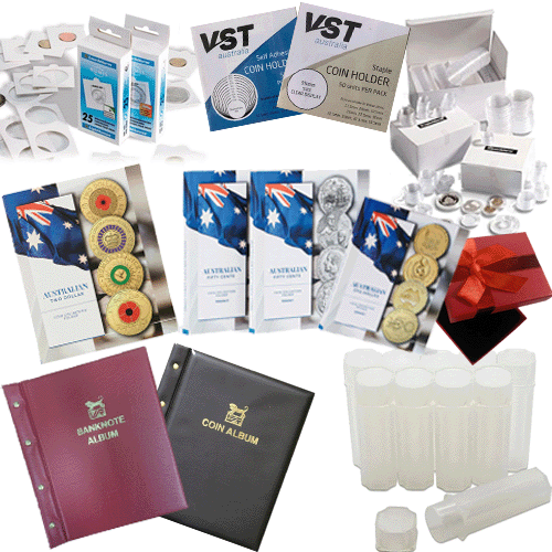 Coin and Banknote Accessories - Albums, Folders, Capsules, Hagner ...