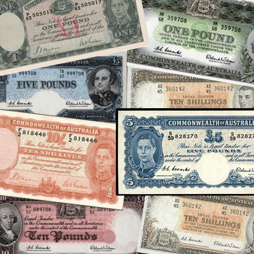 Australian Pre-Decimal Banknotes – tagged "Pre-Decimal Banknotes ...