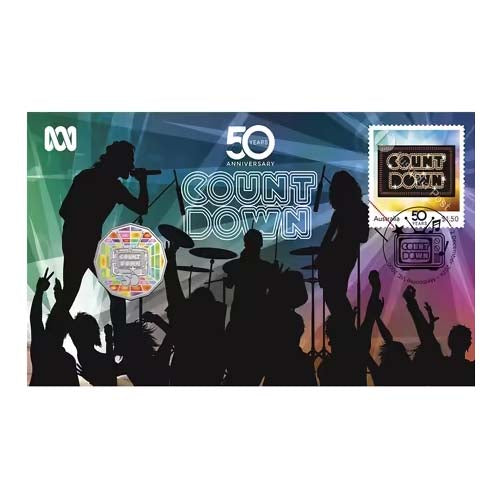 2024 50c 50 Year Anniversary of Countdown Coin & Stamp Cover PNC – Coin ...