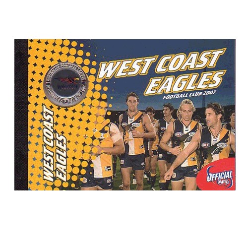 2007 AFL Souvenir Booklet - West Coast Eagles – Coin City