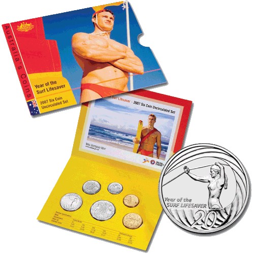 2007 Mint Set - Year of the LIfesaver Uncirculated Set – Coin City