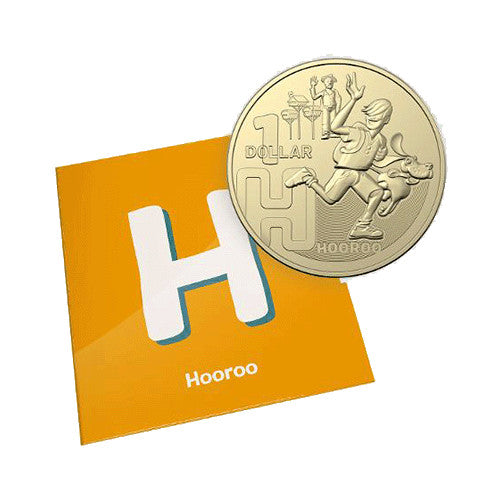 2022 $1 The Great Aussie Coin Hunt 3 - H for Hooroo Uncirculated Coin ...